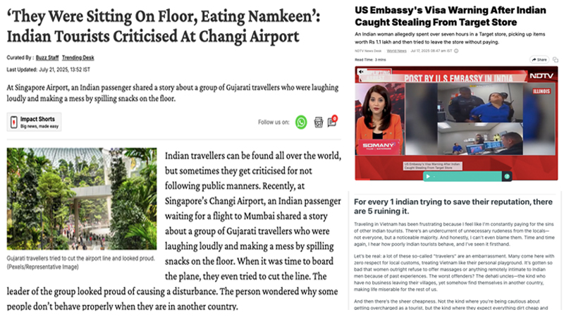 Indian tourists are giving the country’s reputation a masterclass in ...